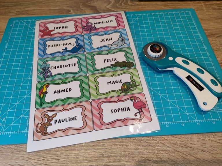 Les étiquettes-prénoms pour la maternelle – Creadoc un outil et des ...