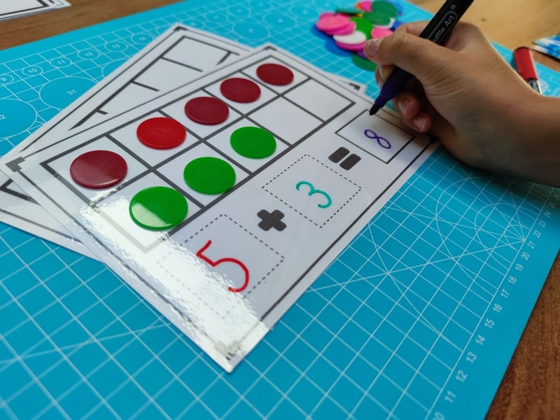 Grille de 1 à 10 pour les additions – Creadoc un outil et des ...