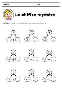 Le chiffre mystère (Addition) – Creadoc un outil et des ressources pour ...